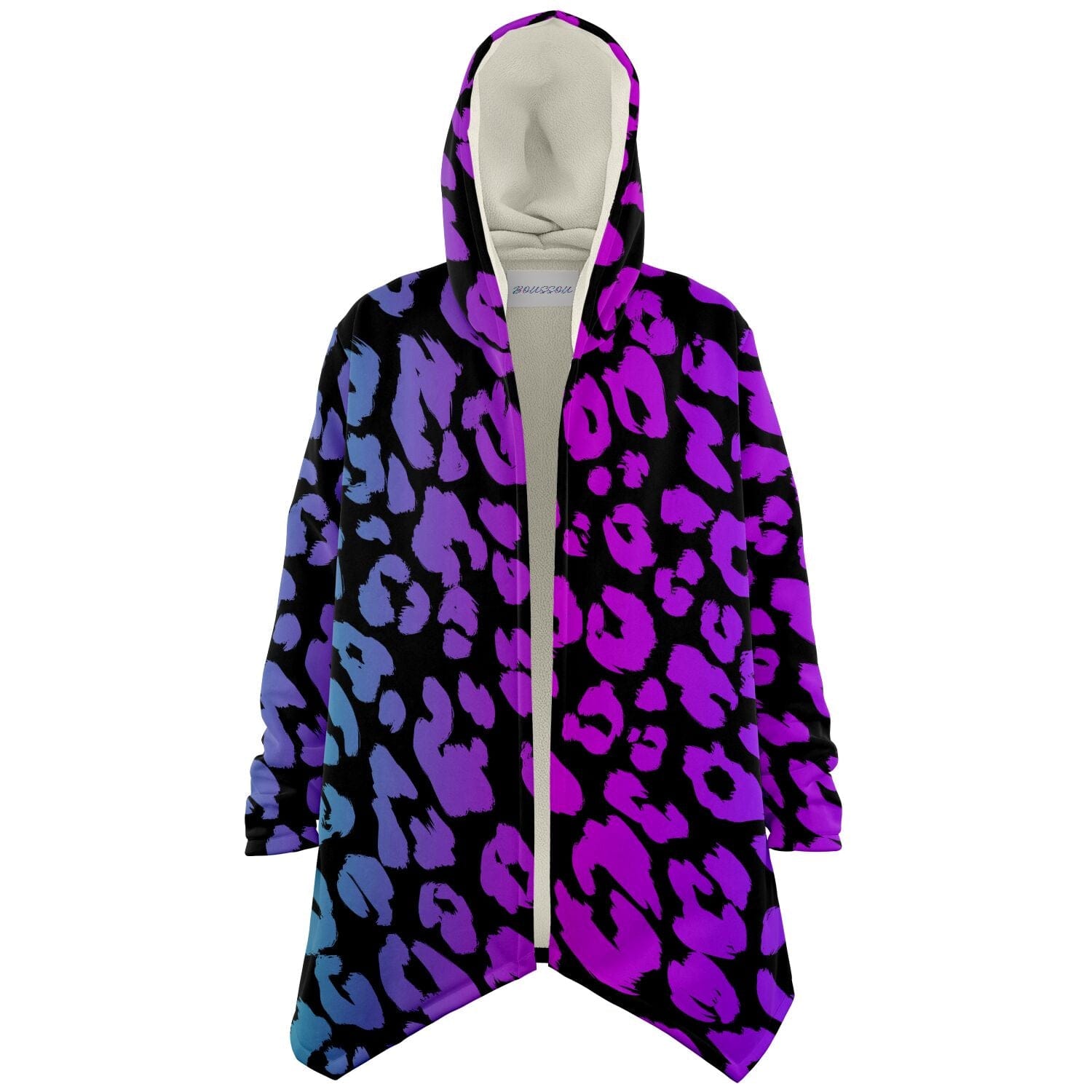 Purple Leopard, Hooded Cloak – BOUSSOU